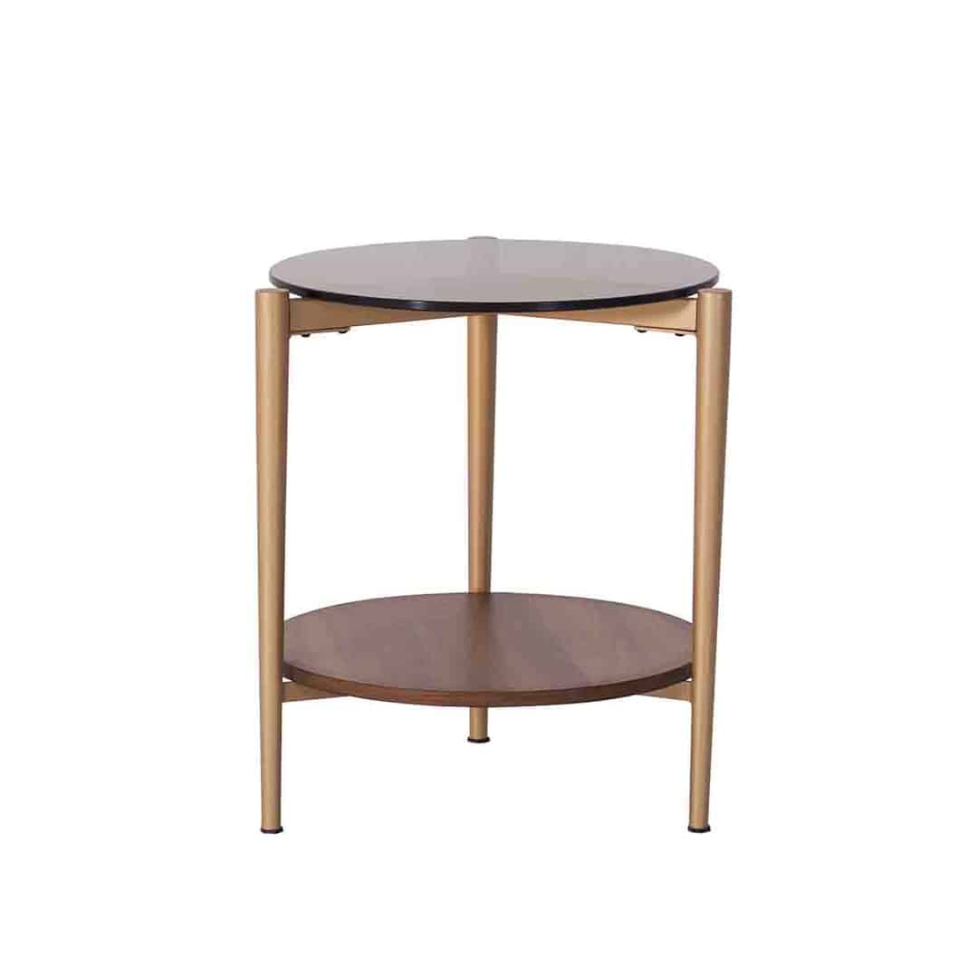 Round, Metal and Glass Blake Coffee and Side Table by IOTA in IOTA ...