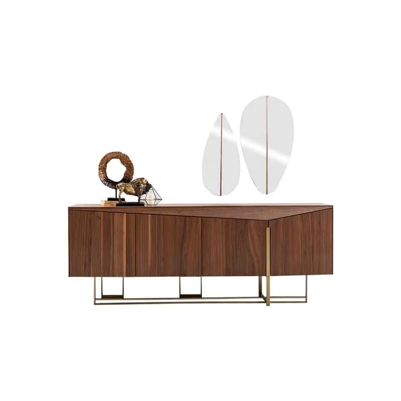 Natural Wood, Modern and Luxury Venus Sideboard by IOTA in IOTA Furniture
