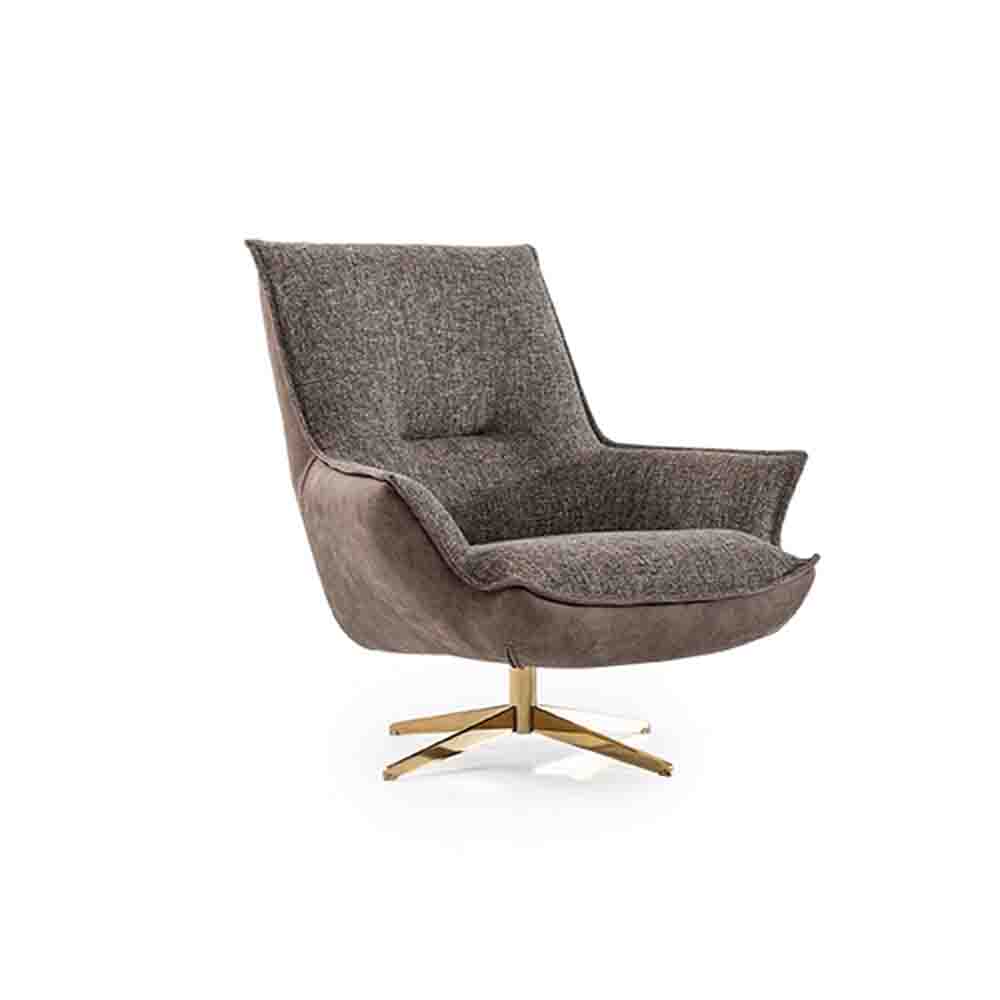 Contemporary, Modern and Luxury Alpha Armchair by in IOTA Furniture