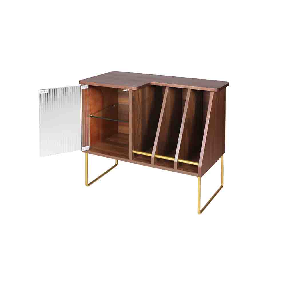 Wood, Small and Modern Mini Cabinet by IOTA in IOTA Furniture