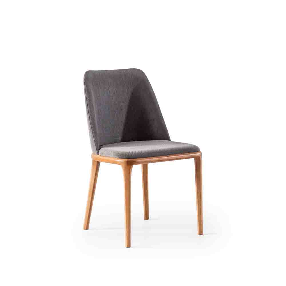 Wood, Modern and Luxury Point Dining Chair by IOTA in IOTA Furniture