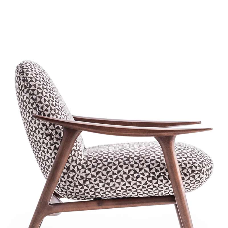 Wood, Modern and Luxury Orca Armchair by IOTA in IOTA Furniture
