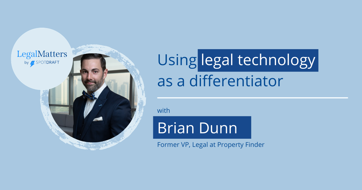 Episode 1: How Brian Dunn Uses Legal Technology, Not as a Tool But as a ...
