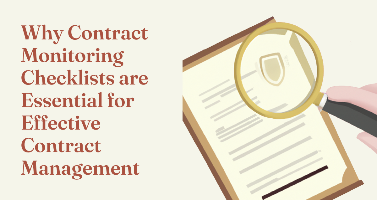 Why Contract Monitoring Checklists are Essential for Effective Contract ...