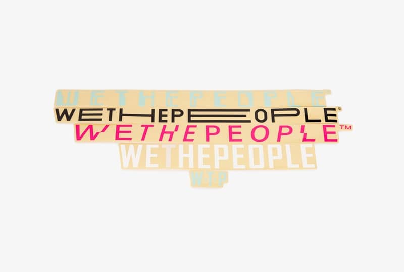 WETHEPEOPLE BMX BRAND Sticker Pack