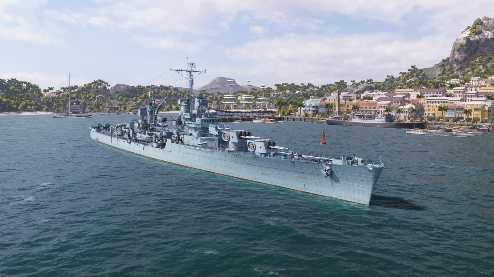 Dallas – WoWS: Legends – Stats + Builds – Tier V Cruiser