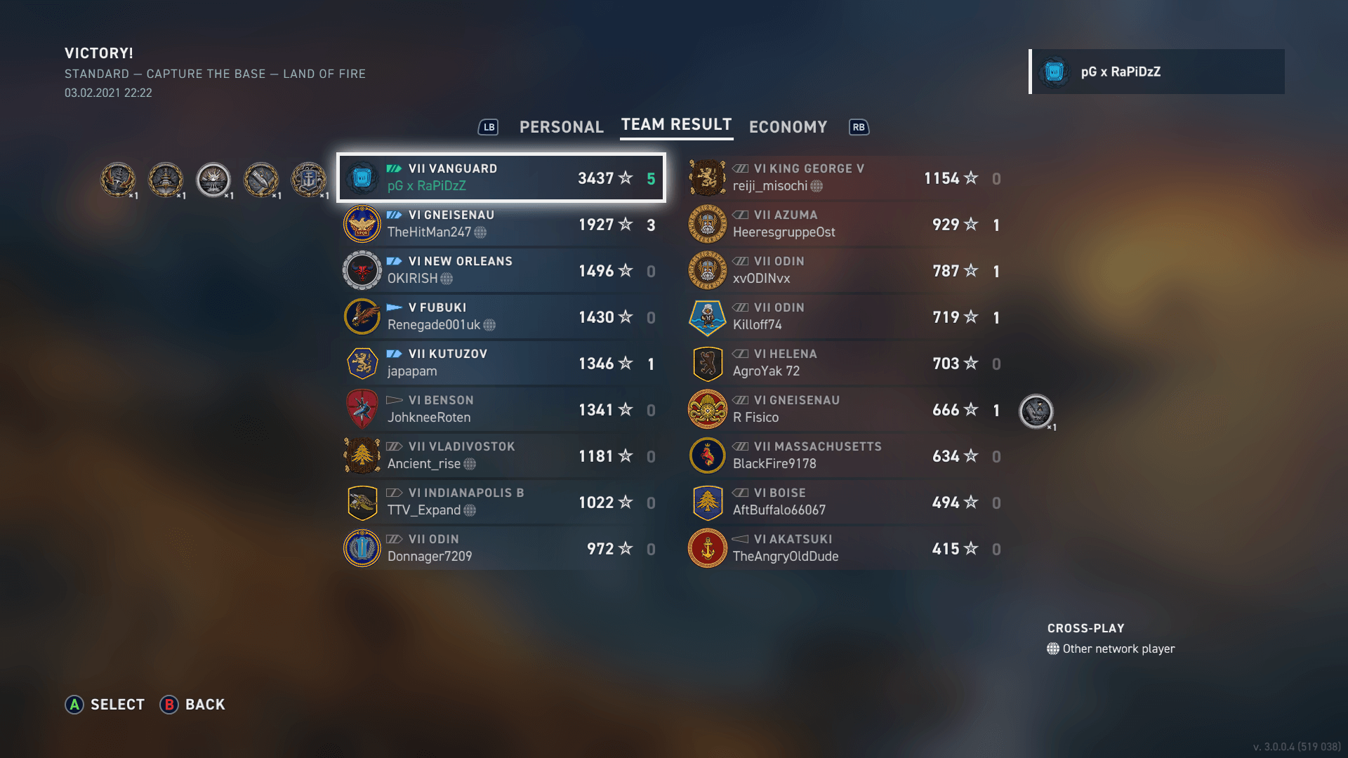 Vanguard – WoWS: Legends – Stats + Builds – Tier VII Battleship