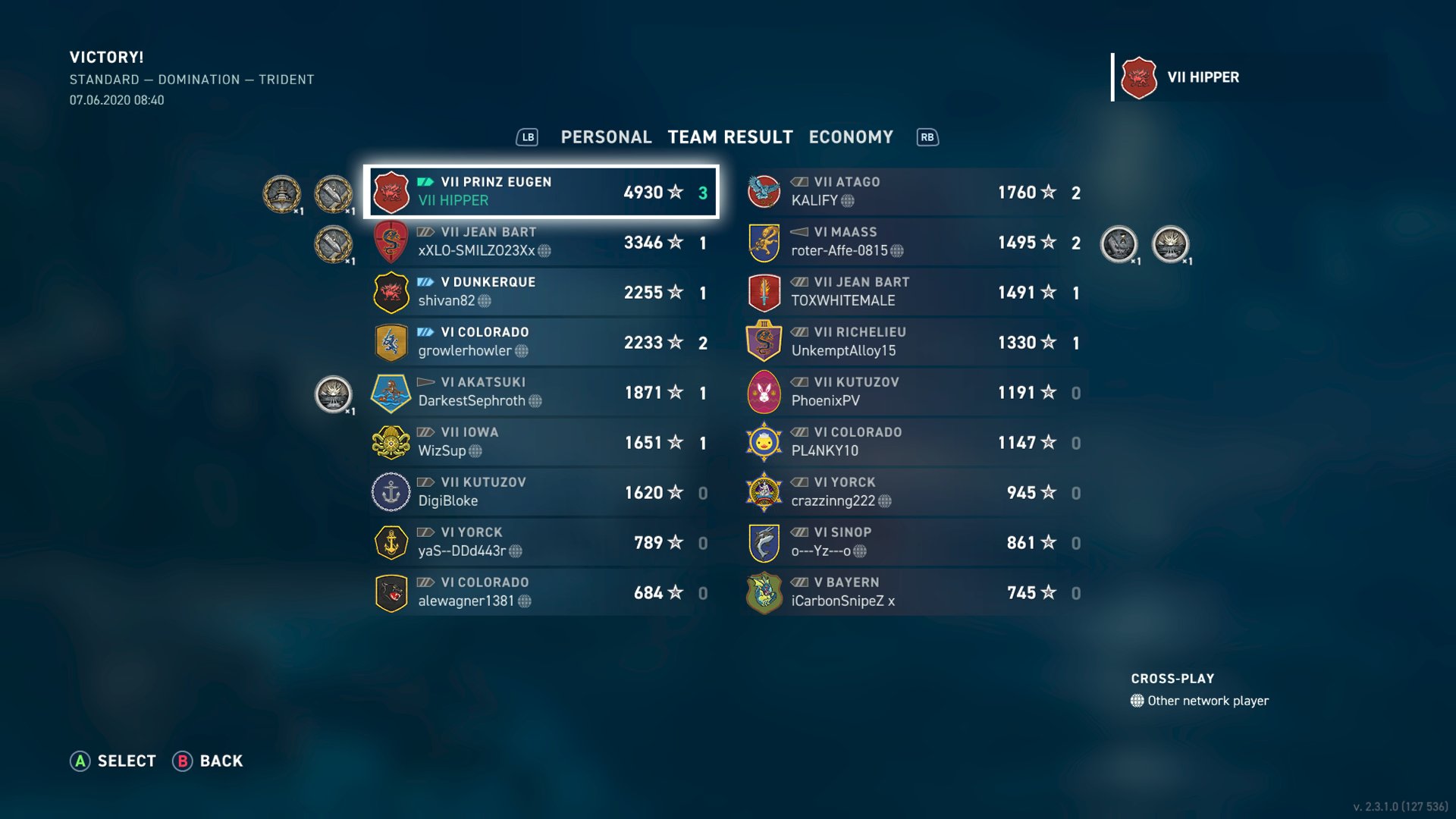 Prinz Eugen – WoWS: Legends – Stats + Builds – Tier VII Cruiser