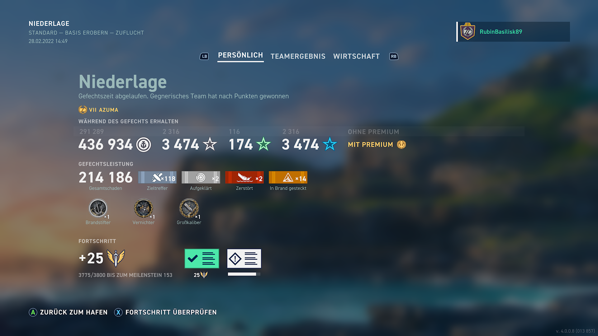 Azuma – WoWS: Legends – Stats + Builds – Tier VII Cruiser