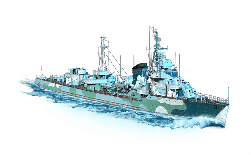 Anshan – WoWS: Legends – Stats + Builds – Tier V Destroyer