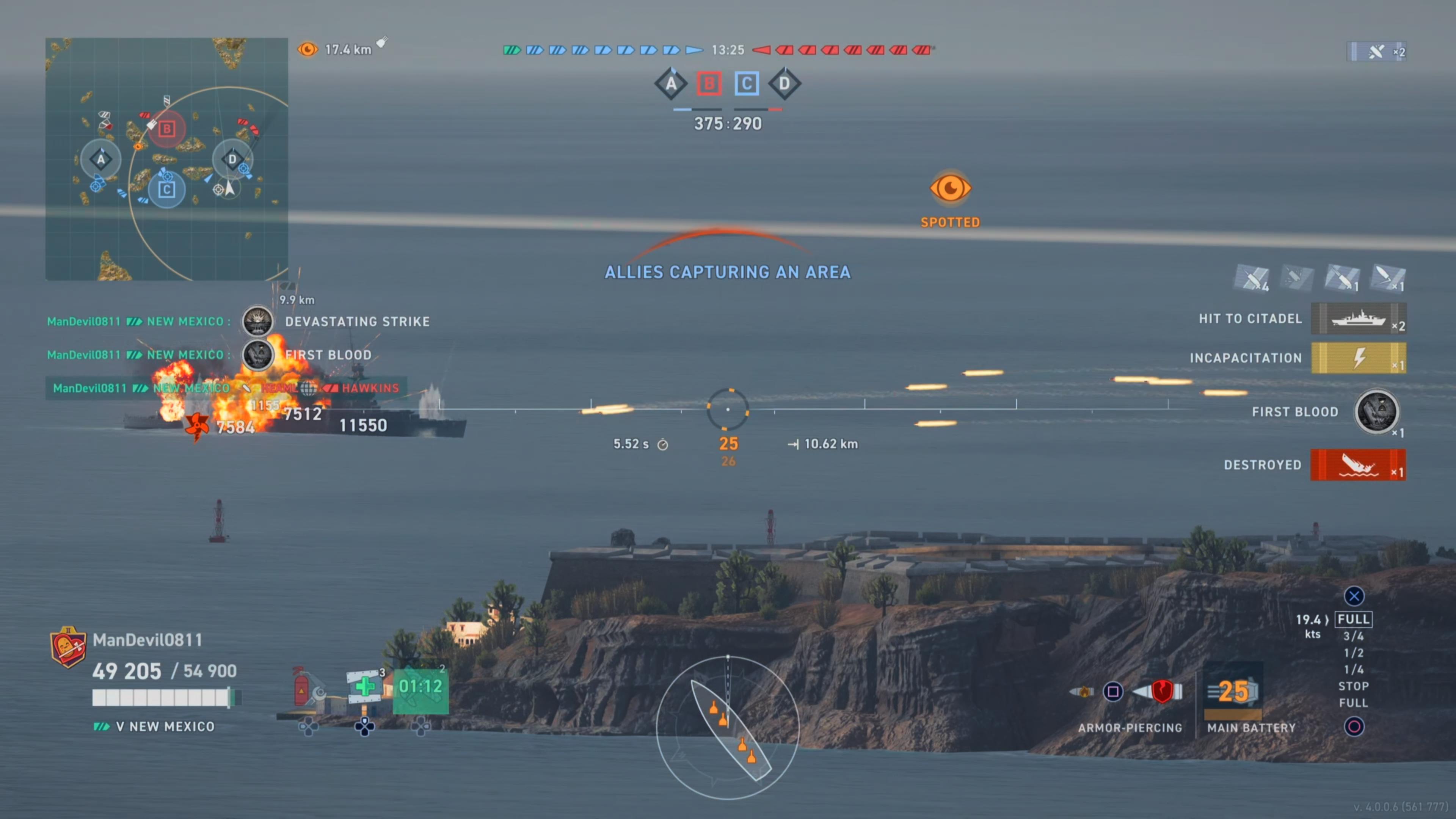 AL Baltimore – WoWS: Legends – Commander Skills and Builds