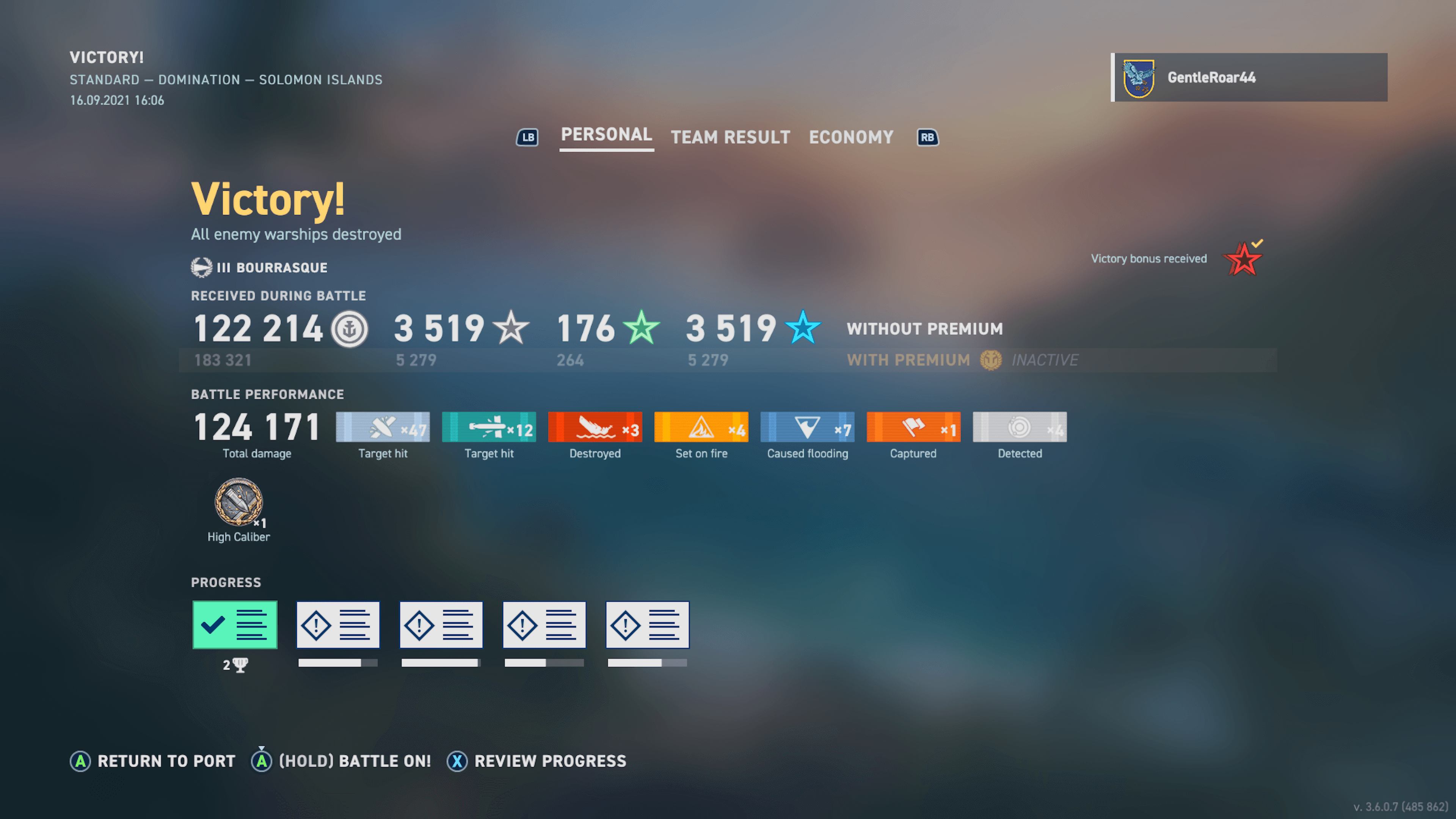 Bourrasque – WoWS: Legends – Stats + Builds – Tier III Destroyer