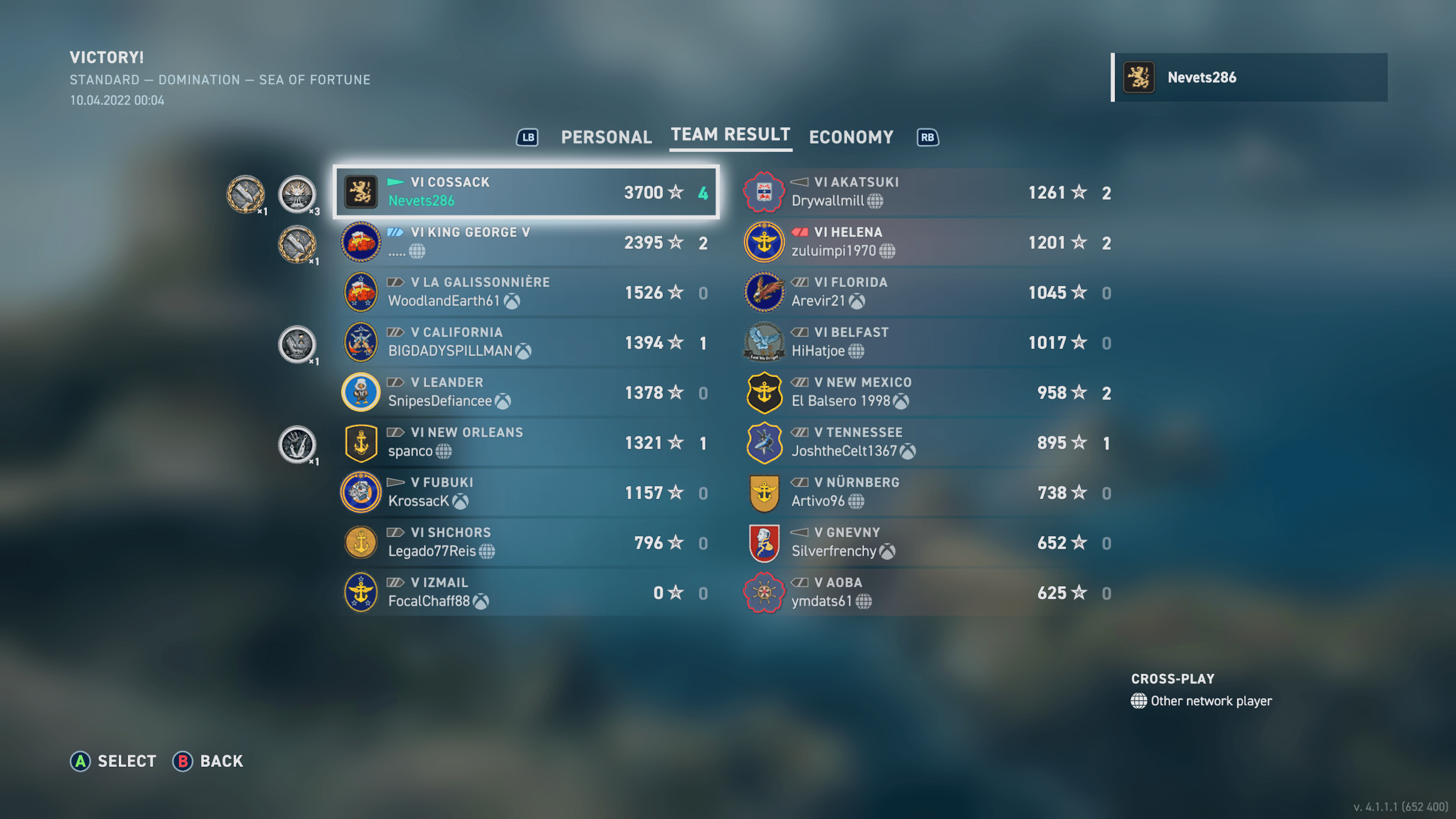 Cossack – WoWS: Legends – Stats + Builds – Tier VI Destroyer