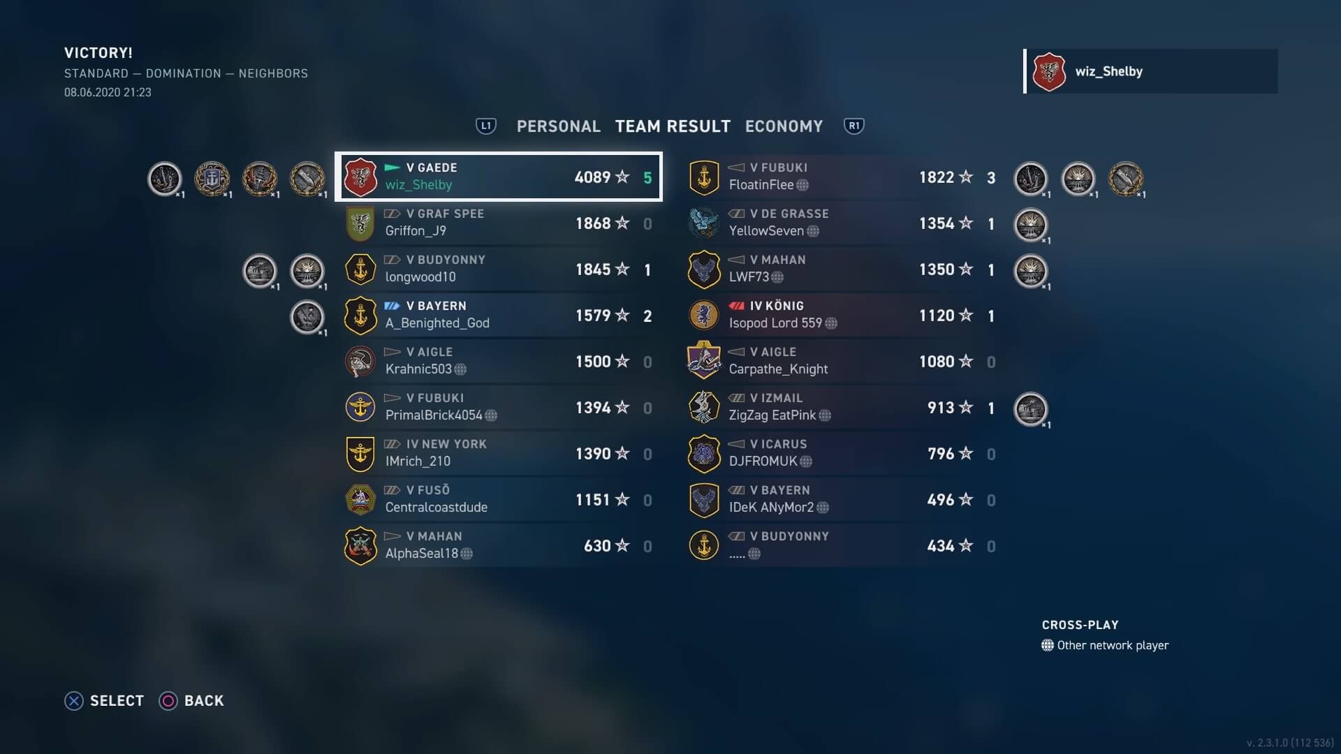 Gaede – WoWS: Legends – Stats + Builds – Tier V Destroyer