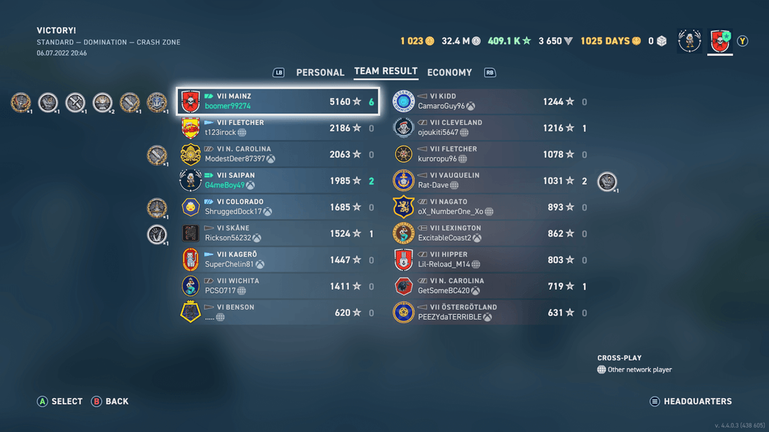 Mainz – WoWS: Legends – Stats + Builds – Tier VII Cruiser