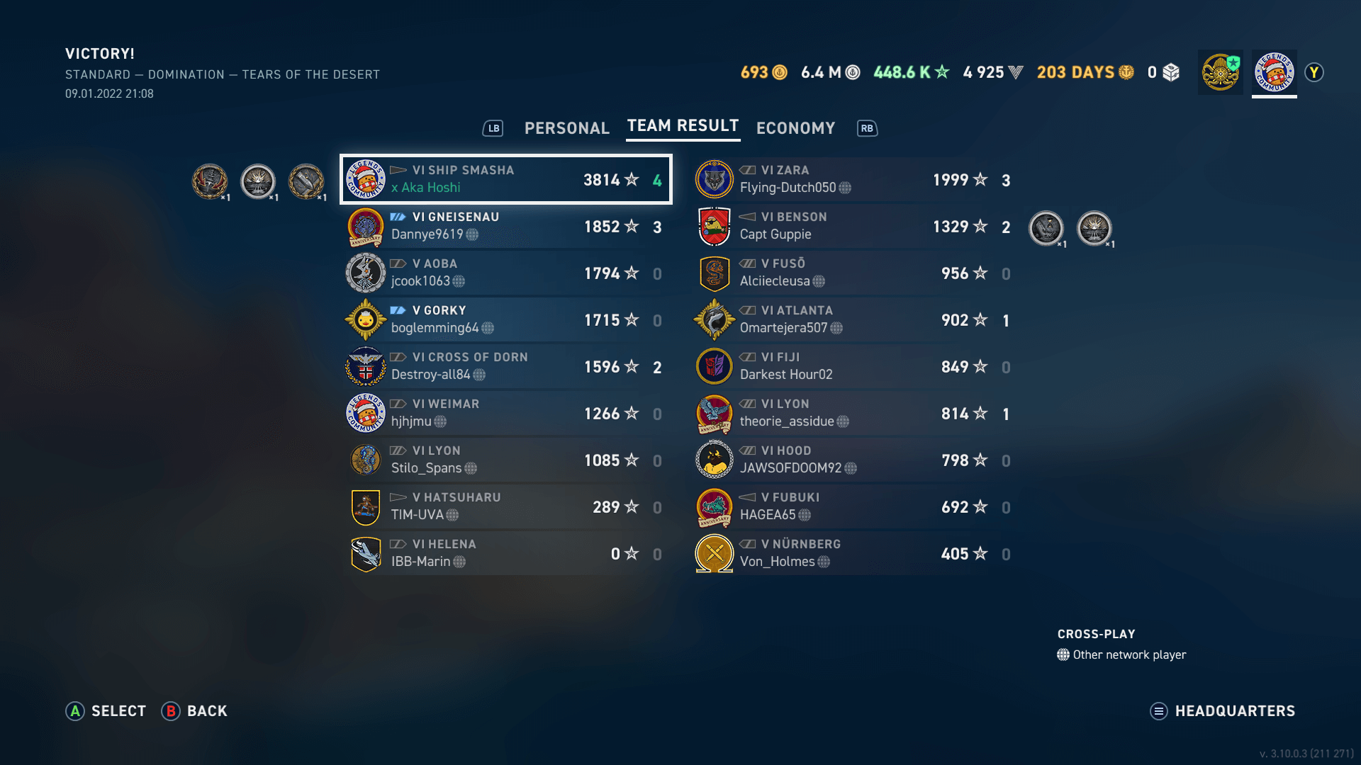 Ship Smasha – WoWS: Legends – Stats + Builds – Tier VI Destroyer