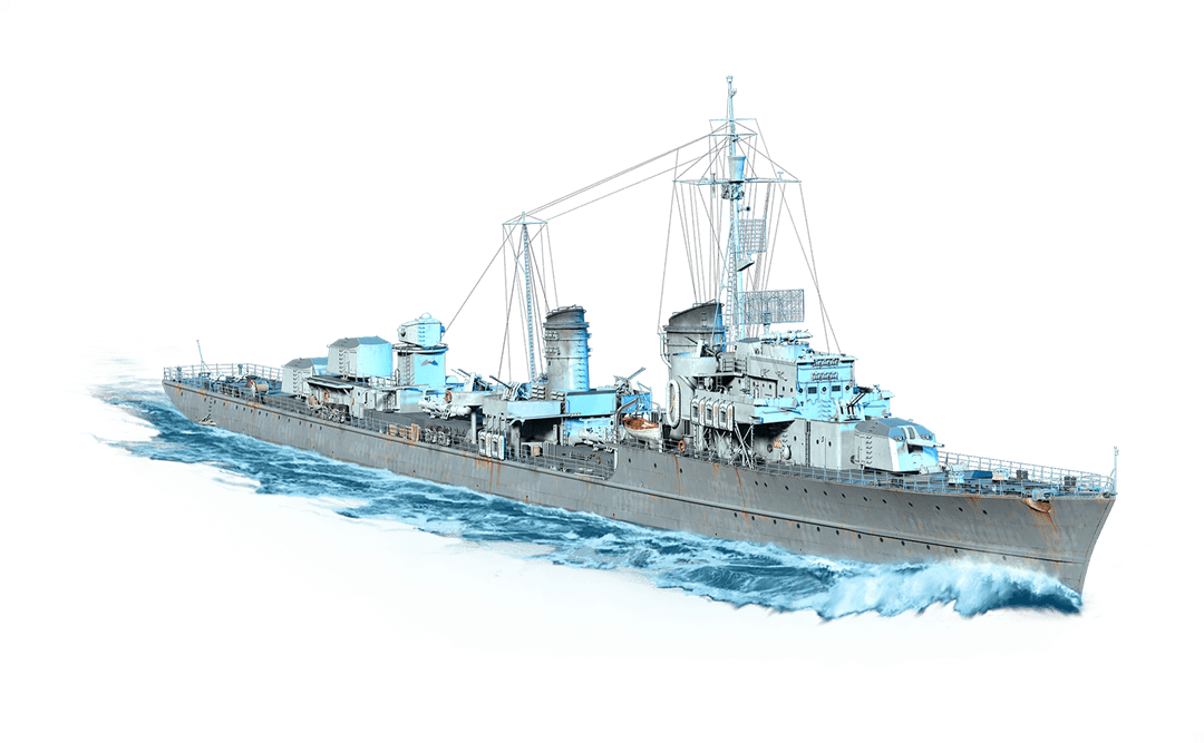 Z-46 – WoWS: Legends – Stats + Builds – Tier VIII Destroyer