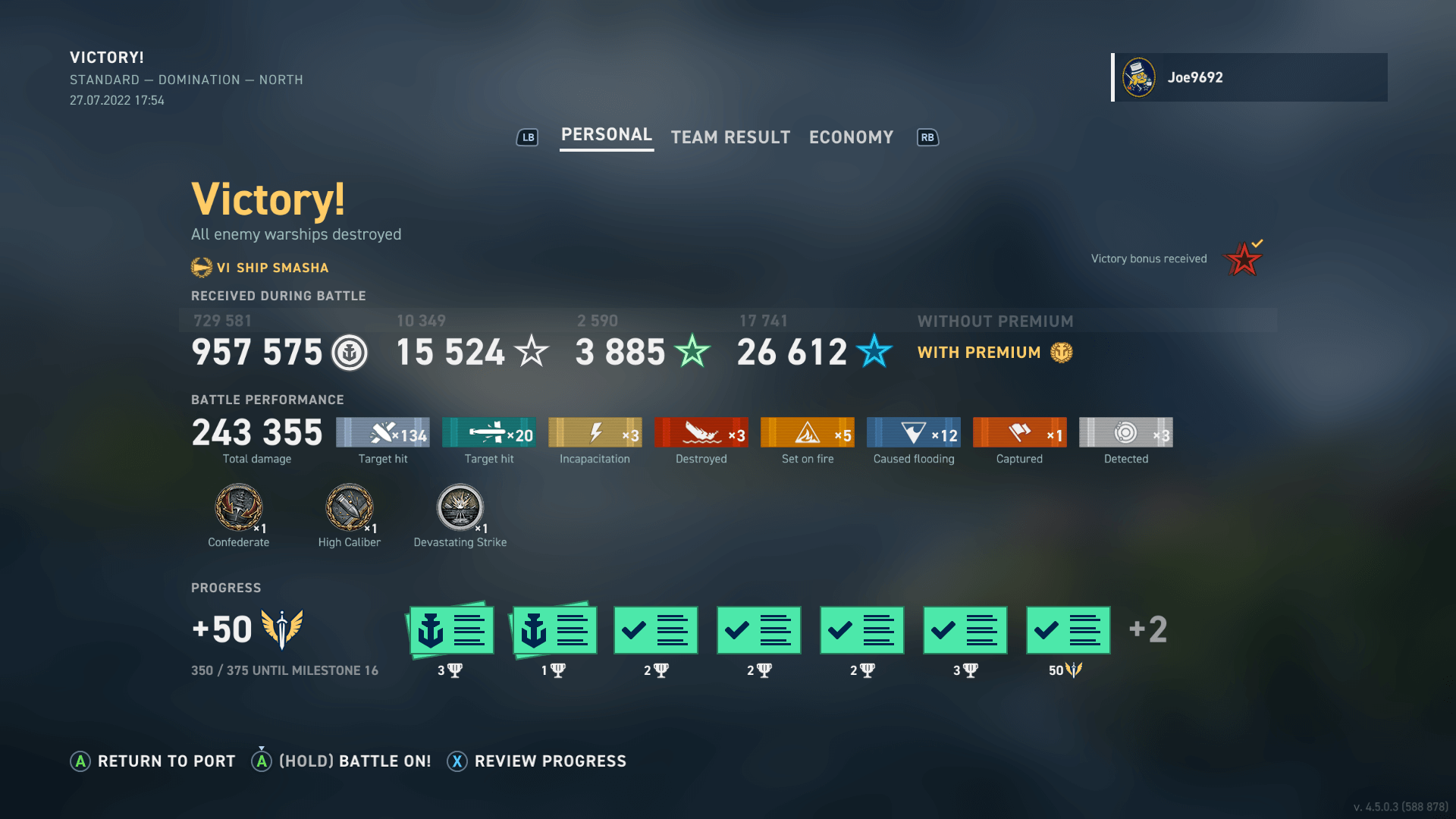 Ship Smasha – WoWS: Legends – Stats + Builds – Tier VI Destroyer