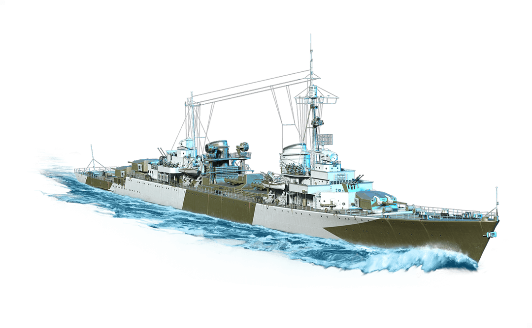 Elbing – WoWS: Legends – Stats + Builds – Tier VIII Destroyer