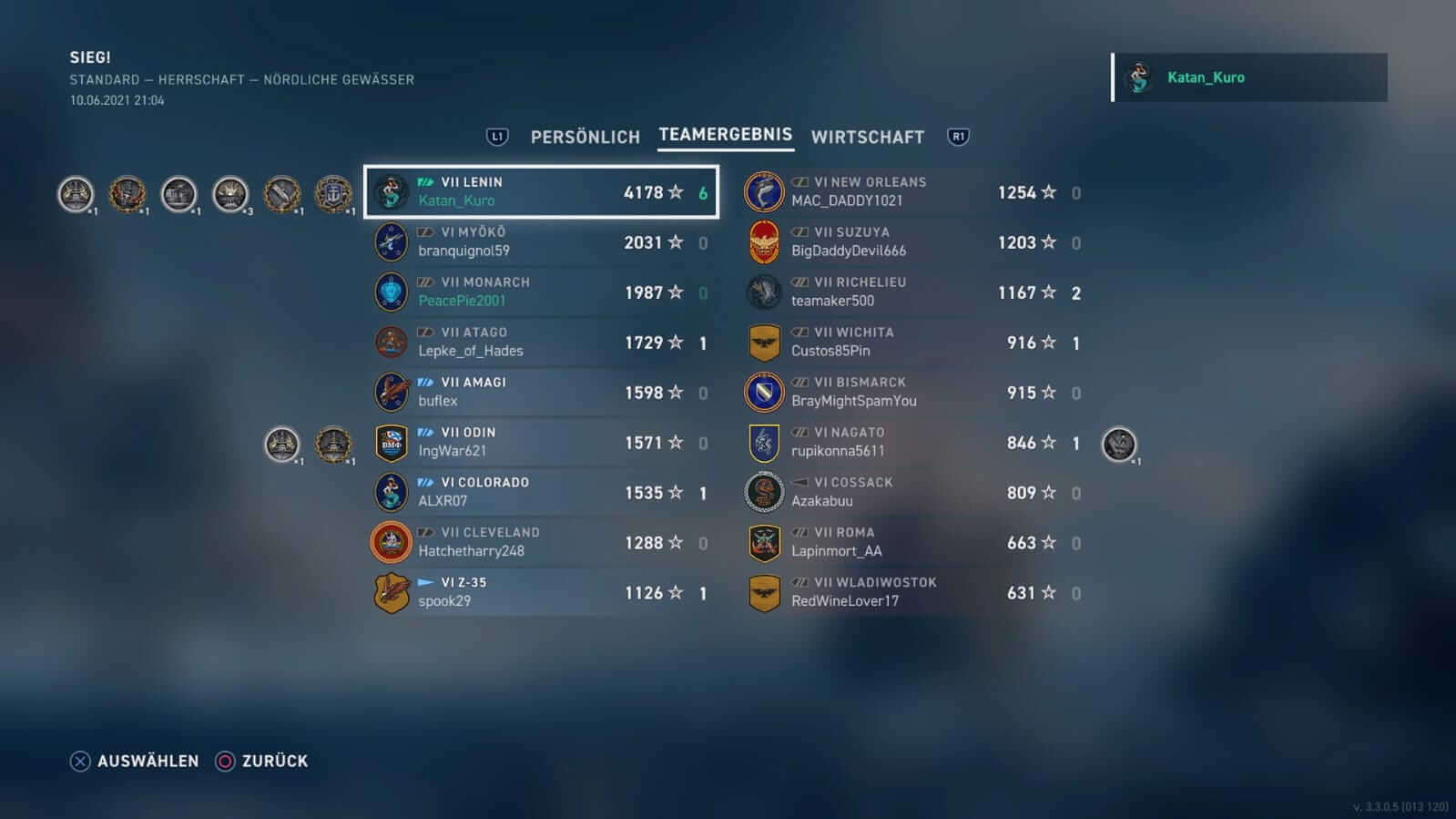 Lenin – WoWS: Legends – Stats + Builds – Tier VII Battleship