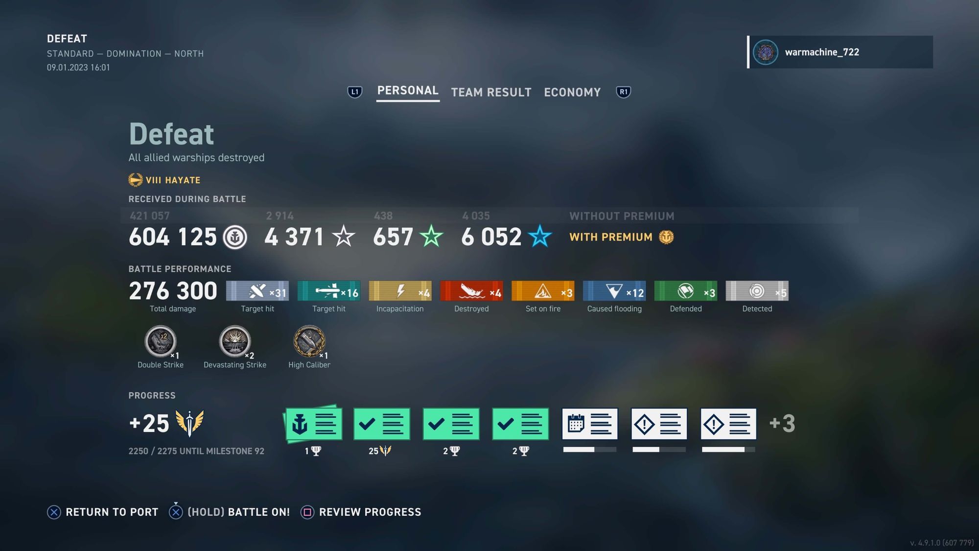 Hayate – WoWS: Legends – Stats + Builds – Tier VIII Destroyer