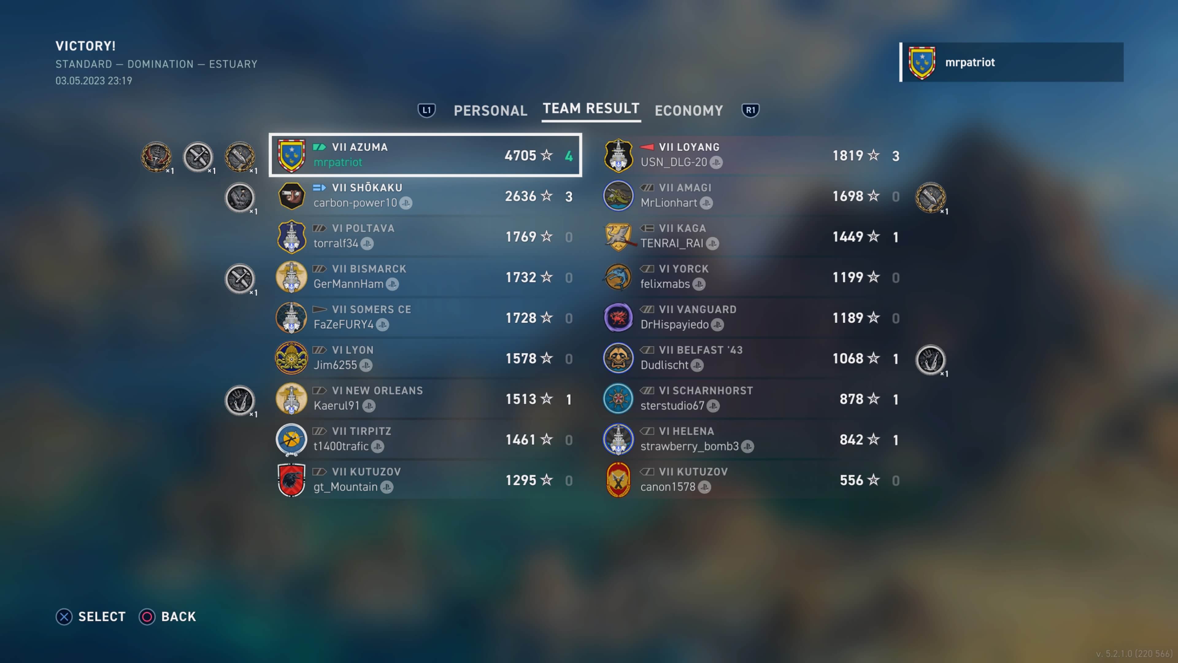 Azuma – WoWS: Legends – Stats + Builds – Tier VII Cruiser