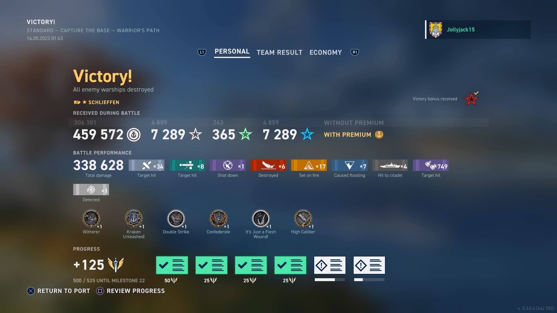 Schlieffen – WoWS: Legends – Stats + Builds – Tier ★ Battleship