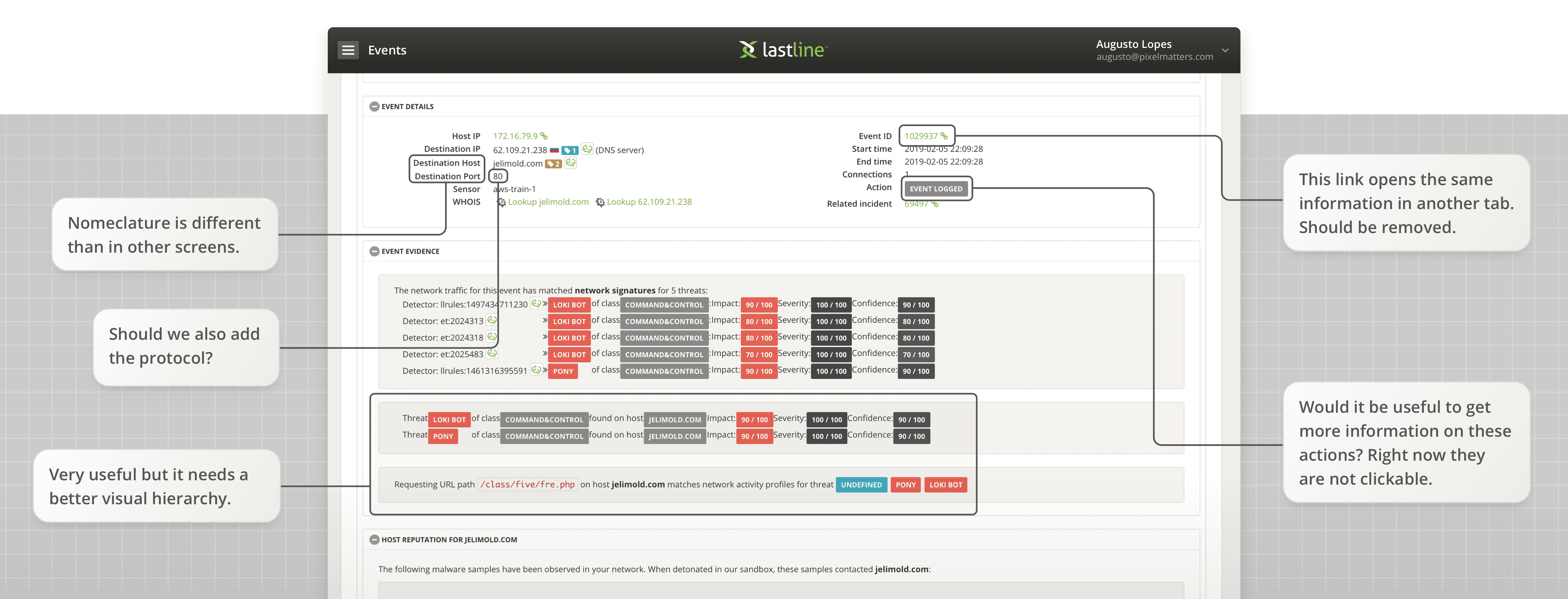Lastline • Web App Design | by Pixelmatters