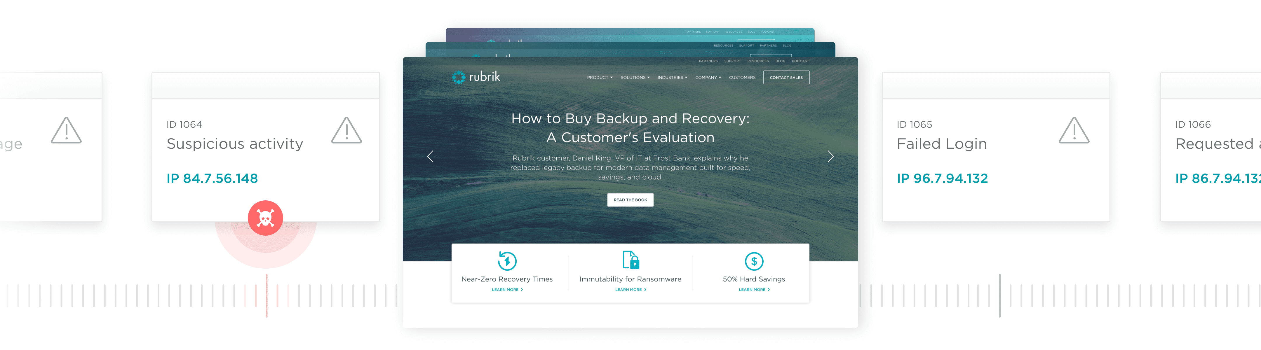 Rubrik • Website development | by Pixelmatters