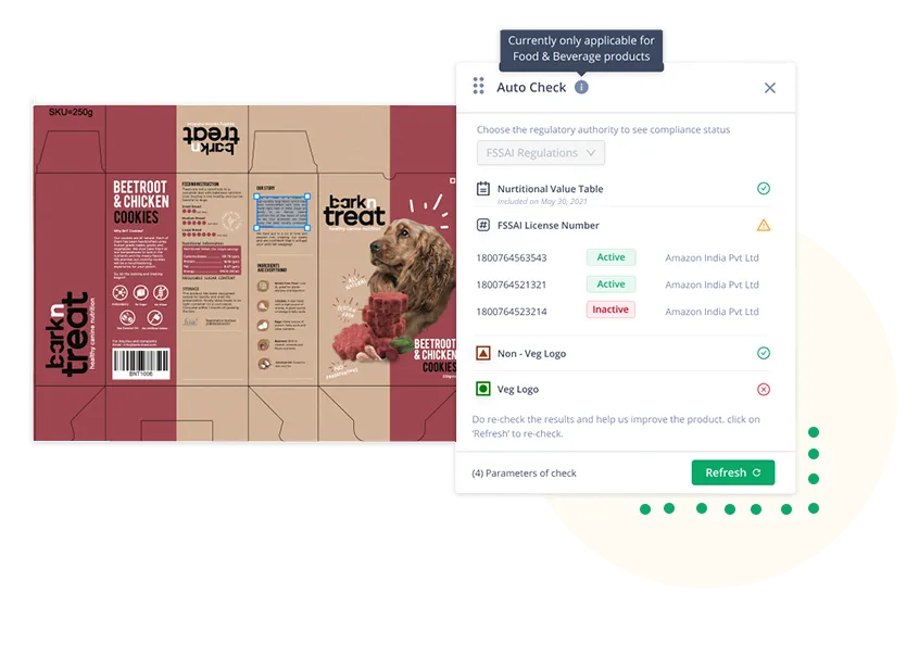 FSSAI Smart Proofing Software for Labeling Artwork
