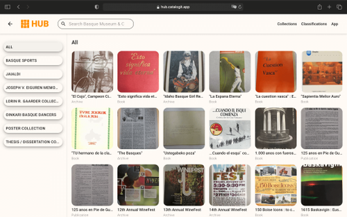 CatalogIt HUB and Web Publishing - Museum & Private Collections Management
