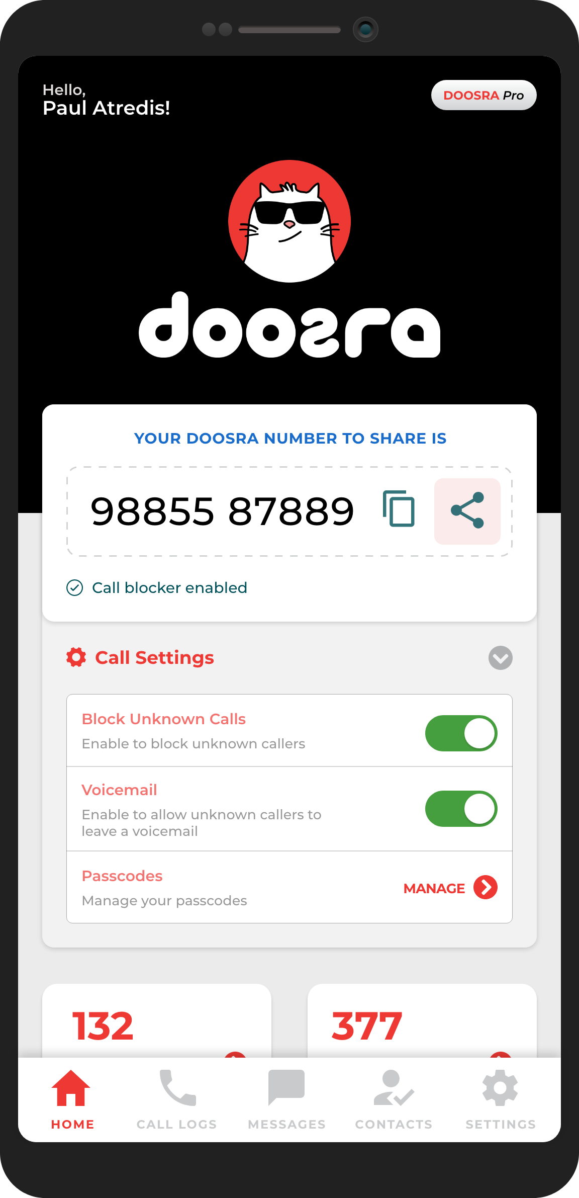 Virtual Second Phone Number App for IOS & Android | Doosra