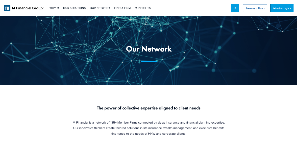 M Financial Is a Network of Insurance and Financial Firms