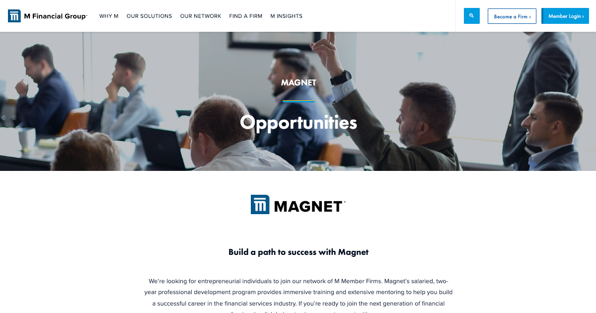 Build Your Career With M Financial’s Magnet Program