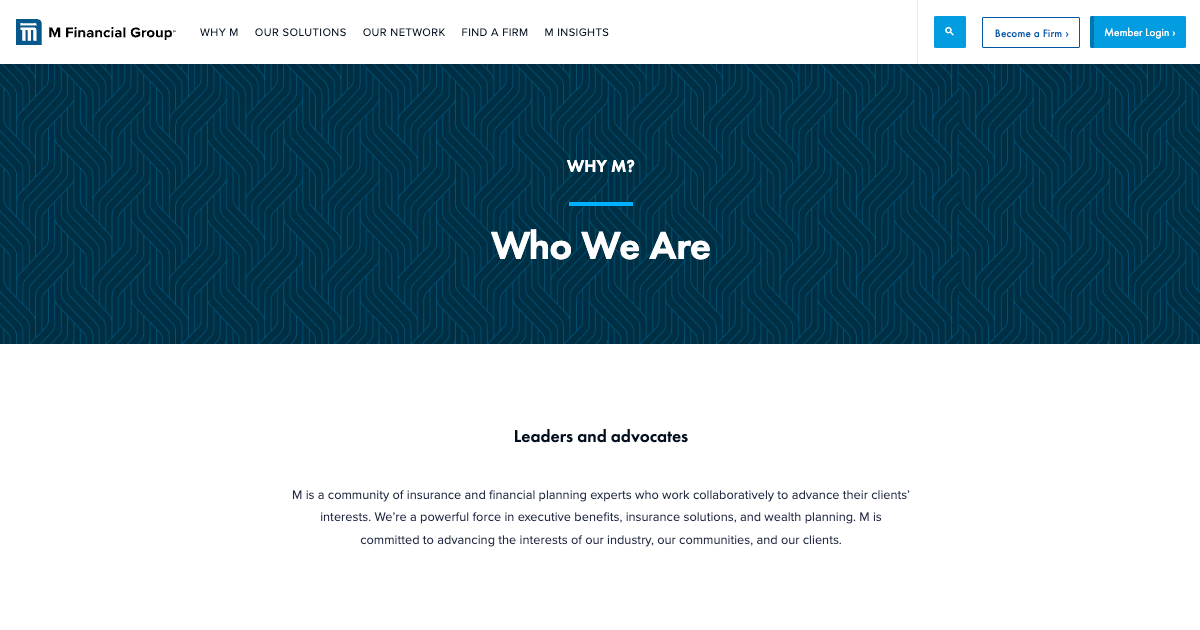 M Financial Is a Community of Financial Planning Experts