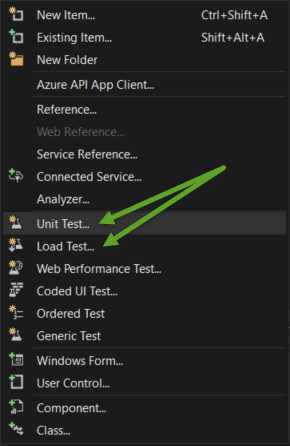 Load Testing WCF Services using Visual Studio – Part 1