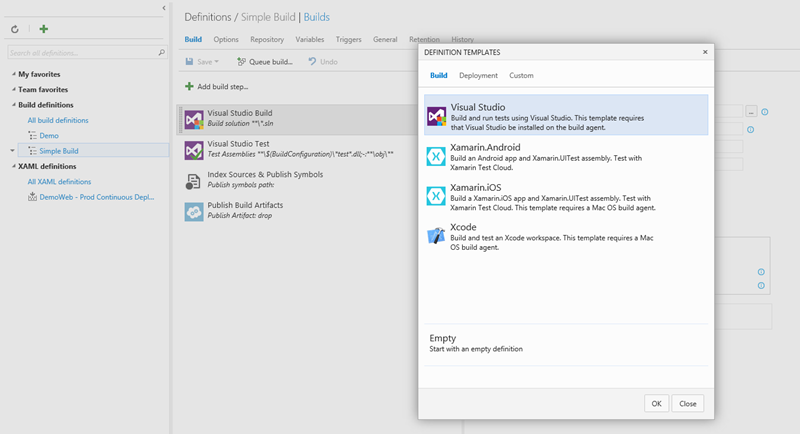 Team Foundation Build 2015