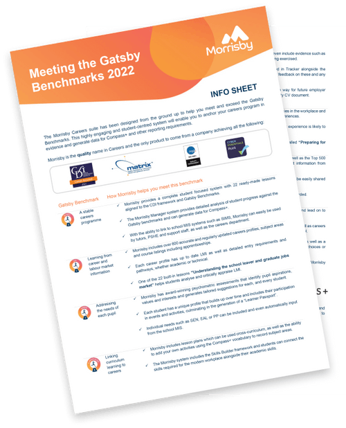 Gatsby Benchmarks - Track & Evidence With Morrisby