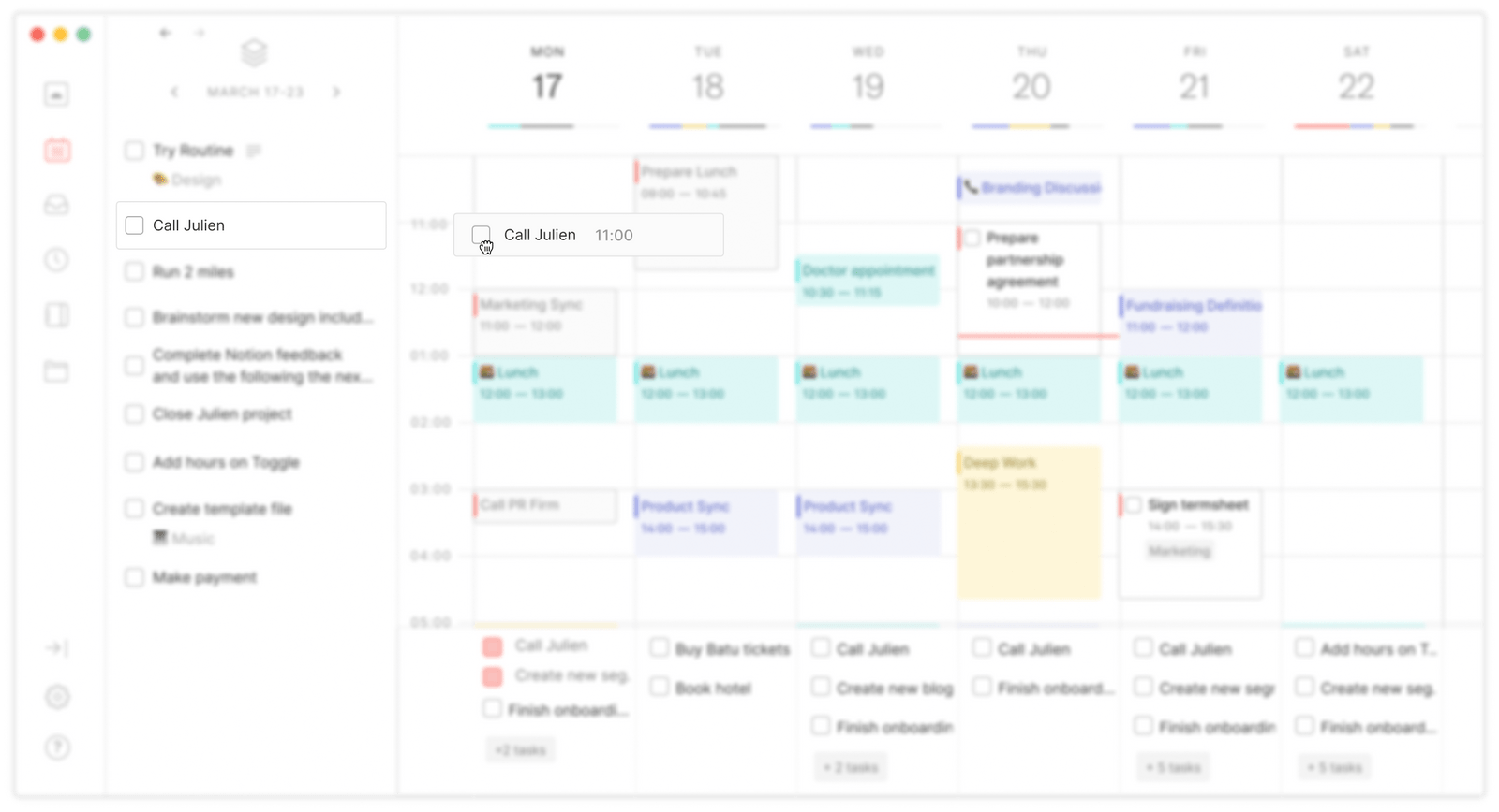 Planner for Routine | Feature