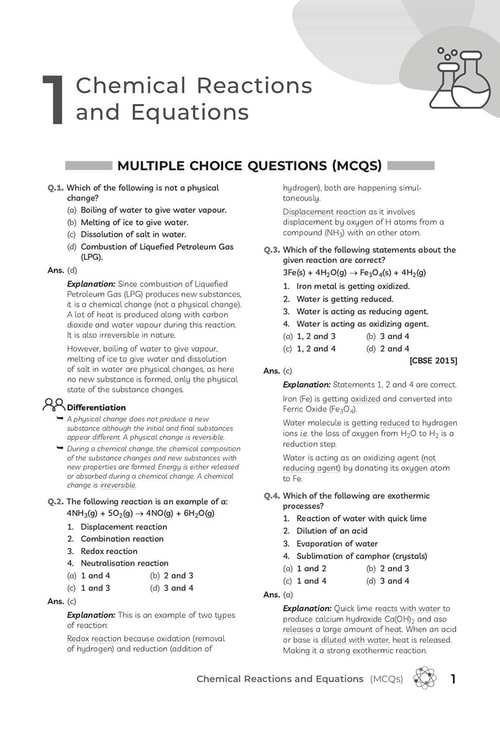 Educart NCERT Science Exemplar Class 10 For 2022-23 Exam