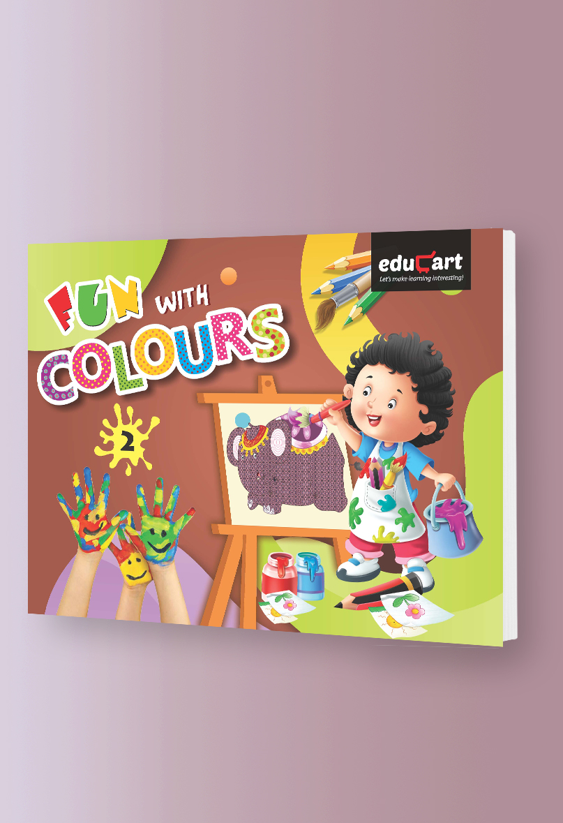 Fun With Colours Drawing Book For Class 2