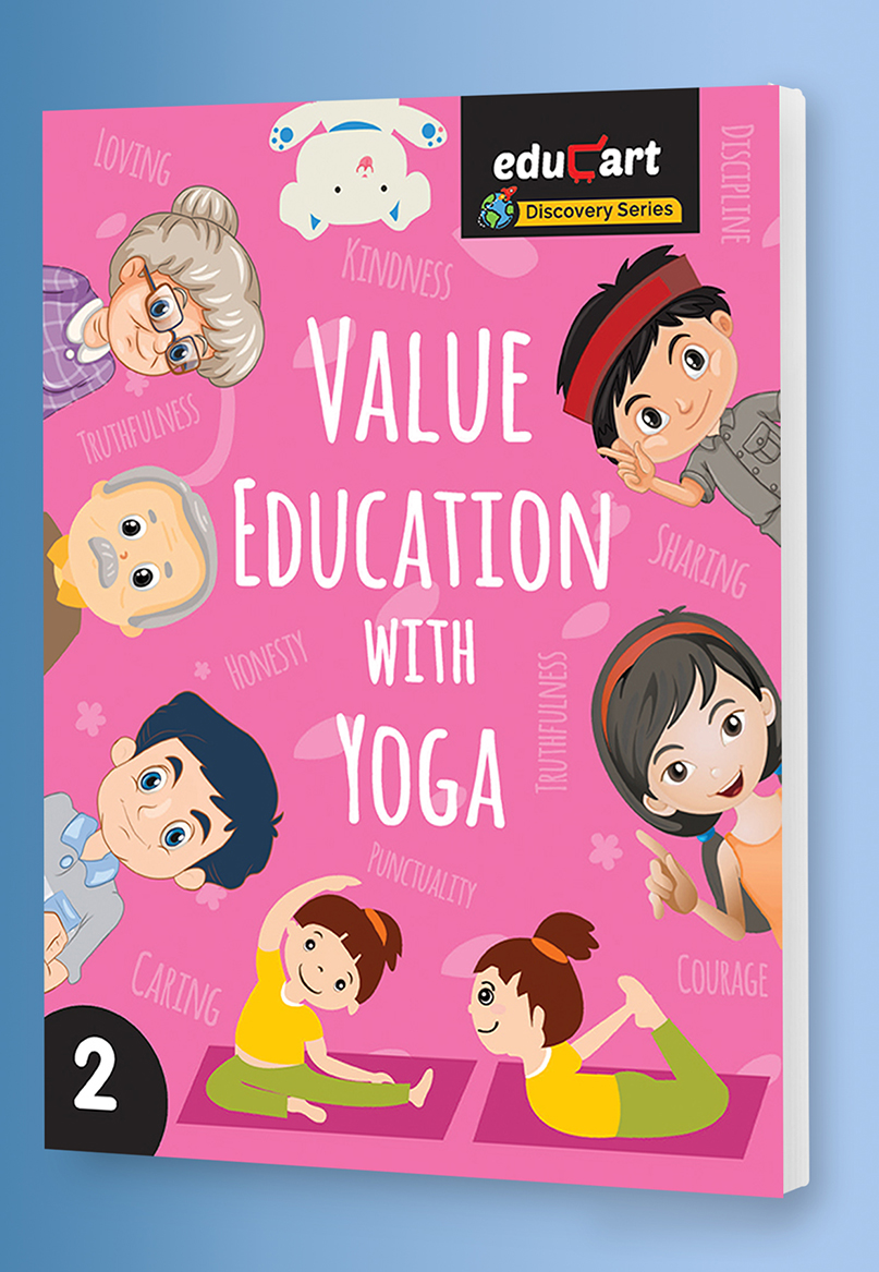 Value Education With Yoga Textbook For Class 2