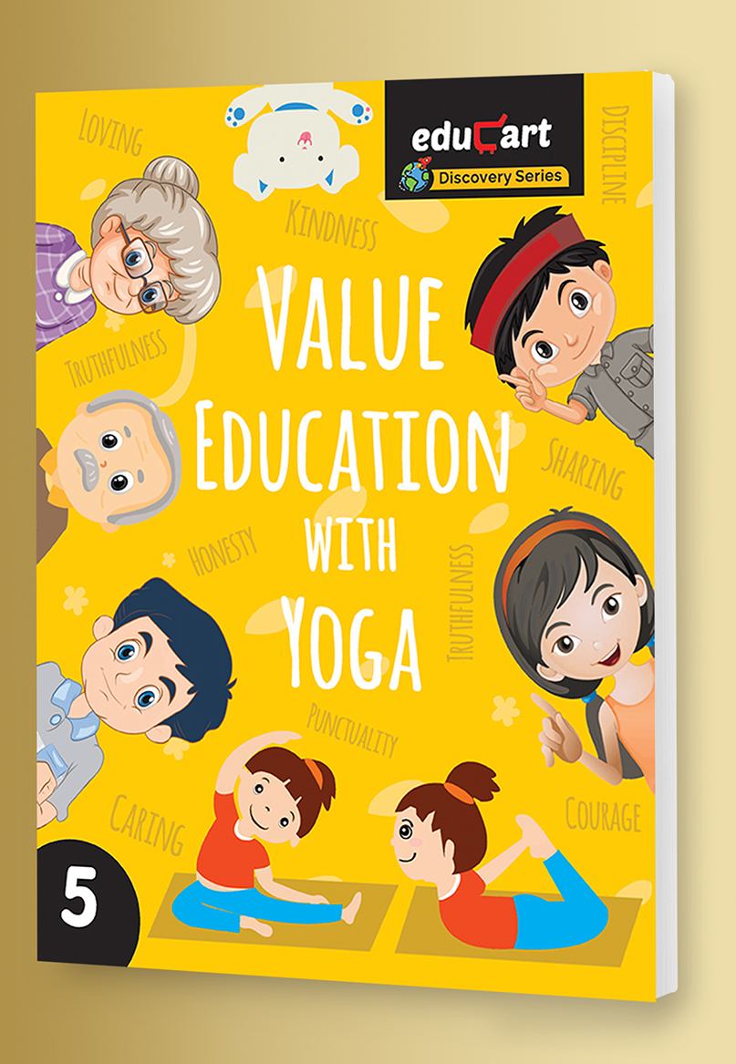 Value Education With Yoga Textbook For Class 5
