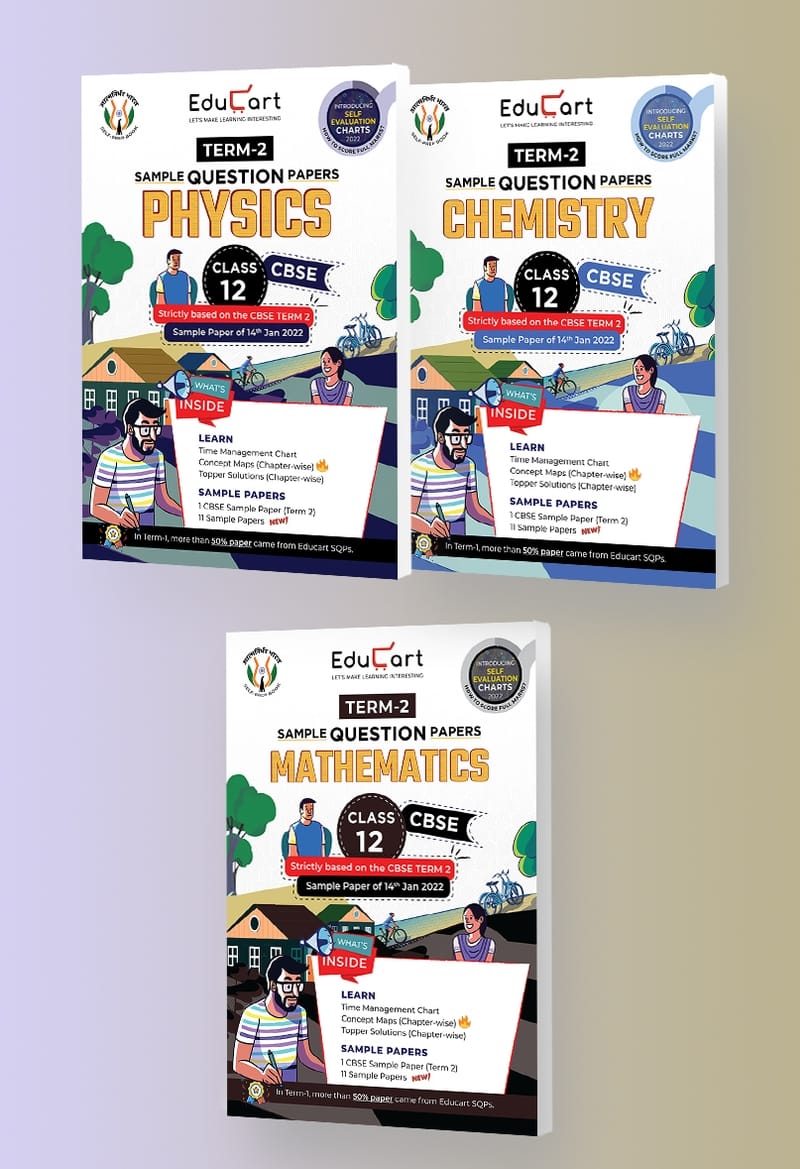 Educart Best Class 12 Books CBSE | ISC 2023-24 Exams: SQP | QB | Solved ...