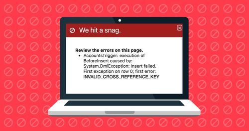 Demystifying 'Invalid Cross Reference Id' errors in Salesforce