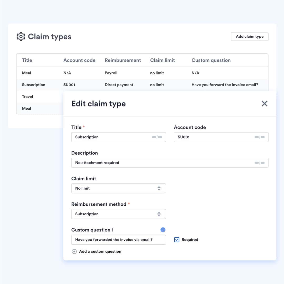Swingvy Claims | Expense Management, Reimbursement