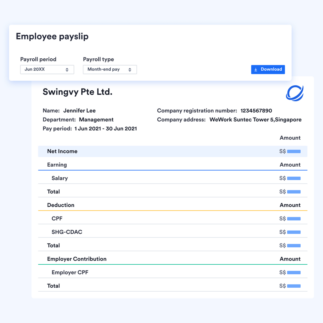 Swingvy Payroll | Compliant Payroll Processing for Singapore SMEs