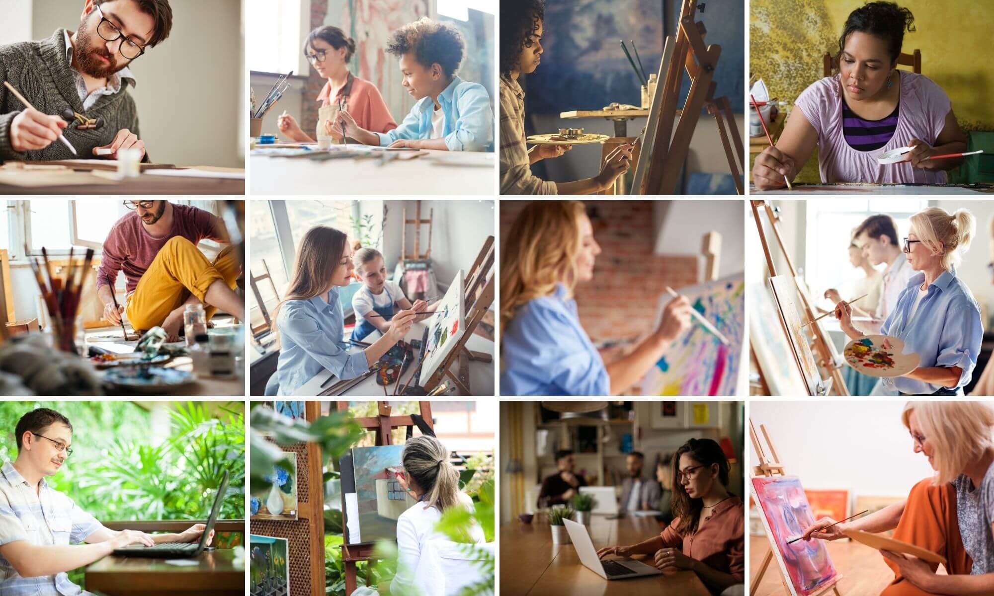 Virtual Corporate Team Building Events: Book a Private Virtual Painting ...