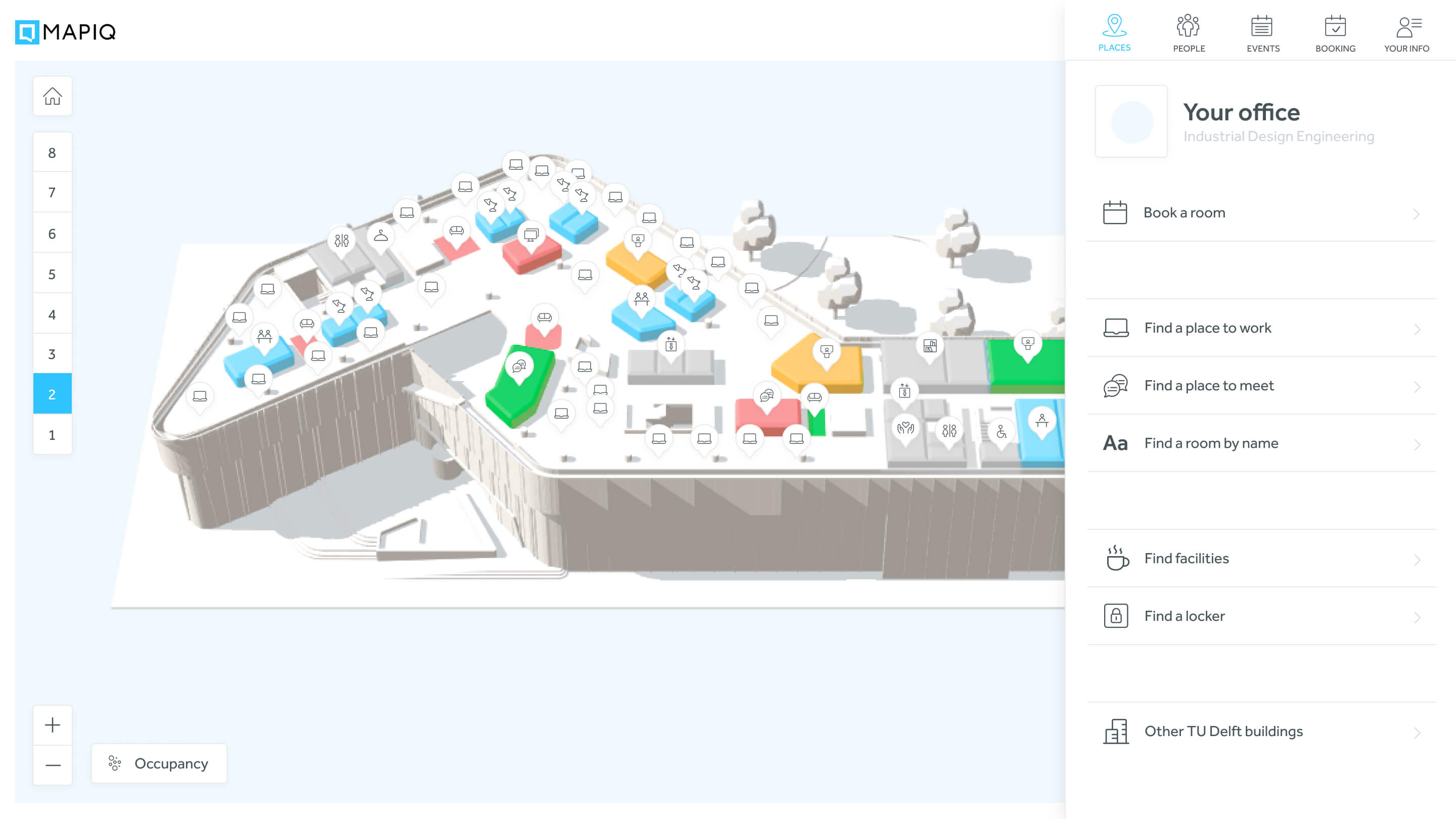 Smart Office Platform | Mapiq
