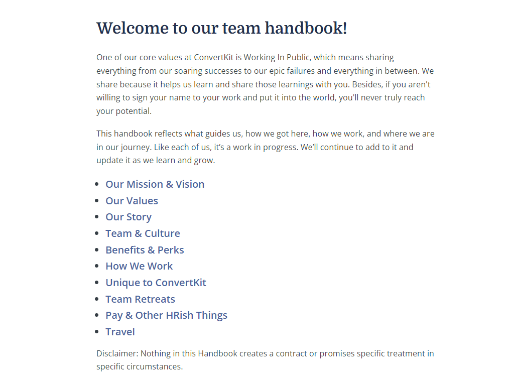 How to Organize Your Employee Handbook in 2023 - Archbee